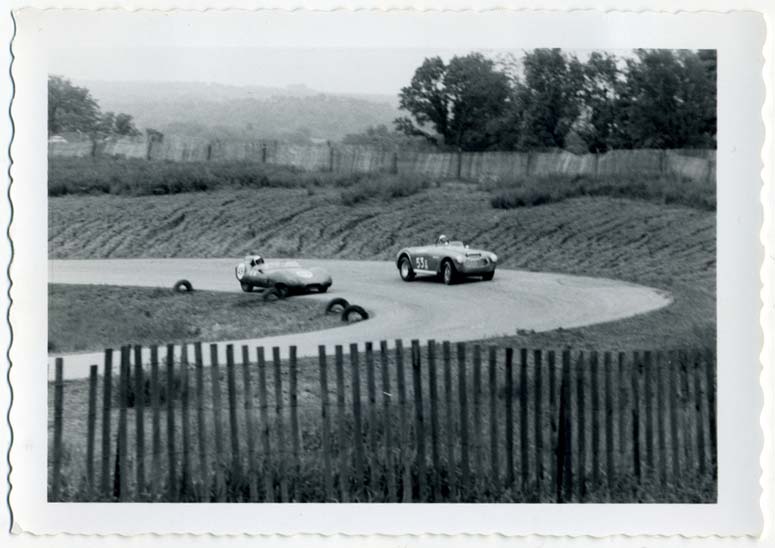 Lotus & Healey at Greenwood Roadway – The Chicane