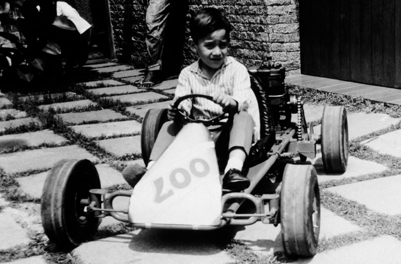 Senna as a boy – The Chicane