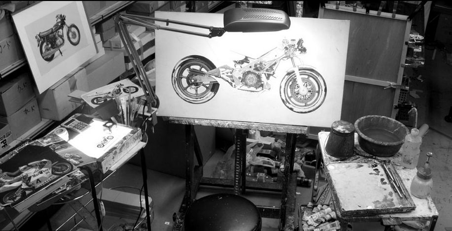 The Motorcycle Artwork of Kenji Shibata – The Chicane