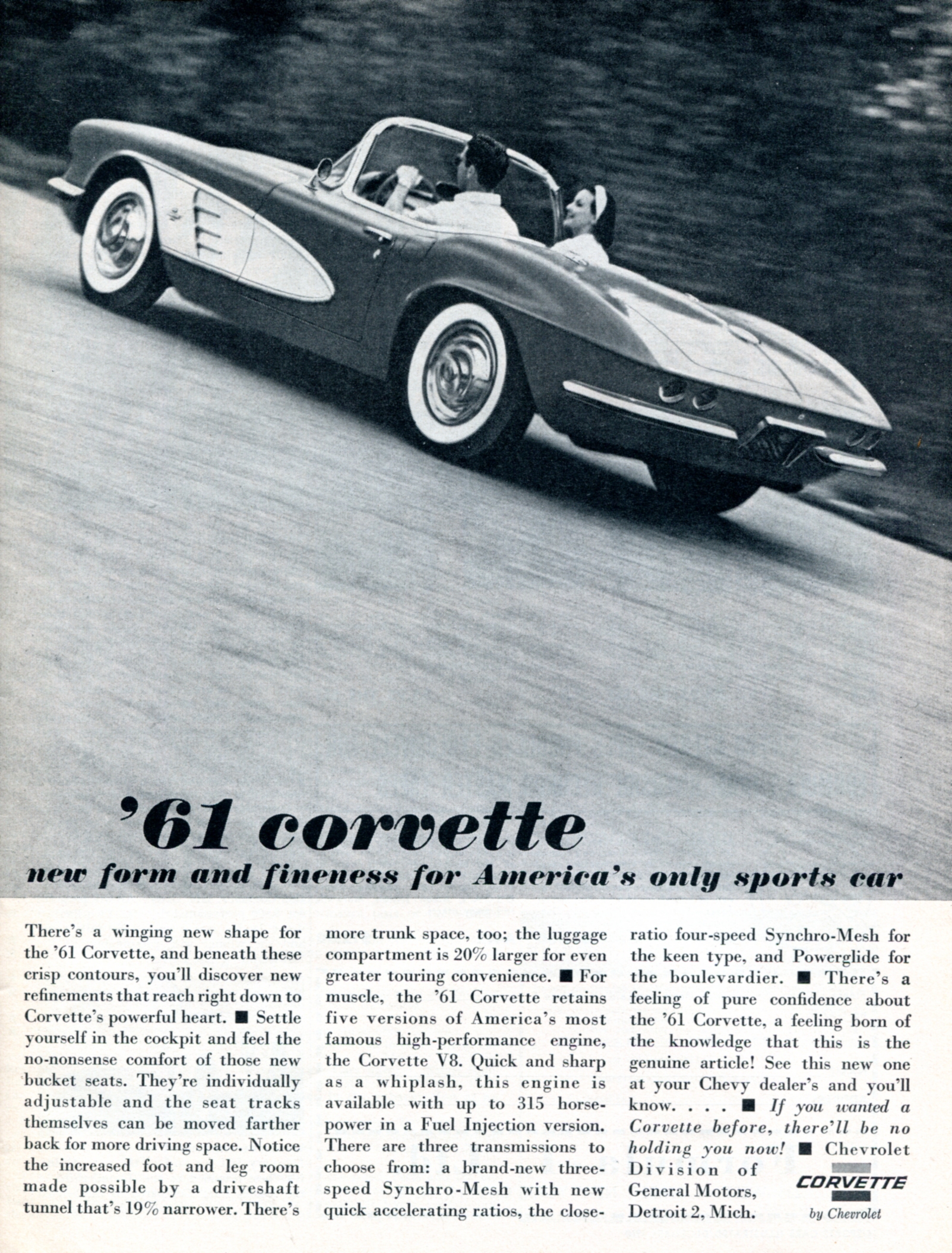 A New ’61 Corvette For the Keen Type – The Chicane